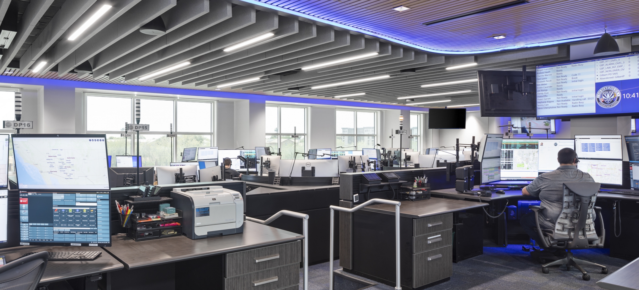 Gilbert Police 911 Dispatch Center – Arrington Watkins Architects